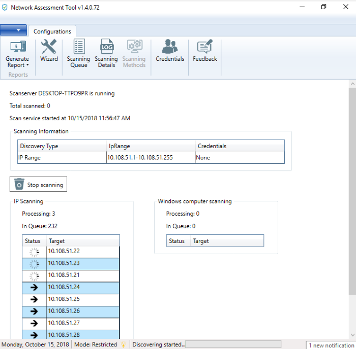 Comodo Dragon - Network Assessment Tool - Quick Start Guide, Network Monitor, COMODO